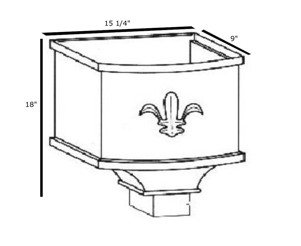 CONDUCTOR HEAD – Loveless Gutter | Gutter cleaning service in North ...